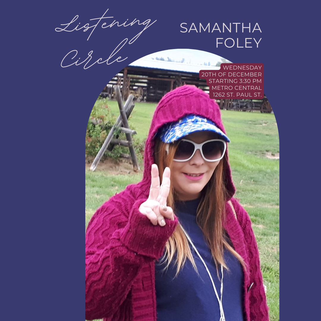 Samantha Foley Listening Circle — metro community
