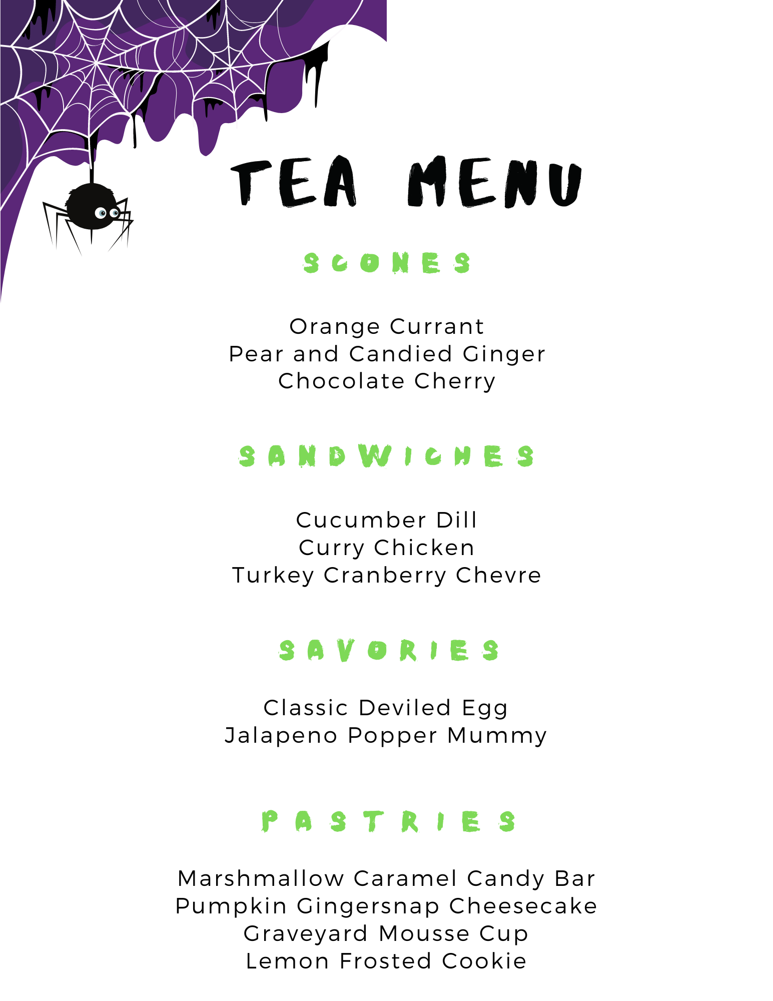 Halloween Tea Boxes — Just a Dash