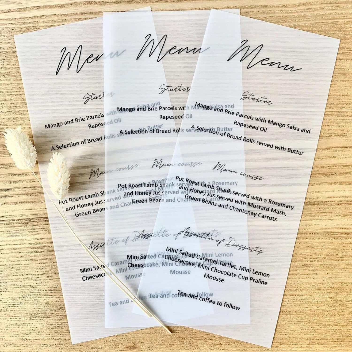 Signage & Props — white fern weddings