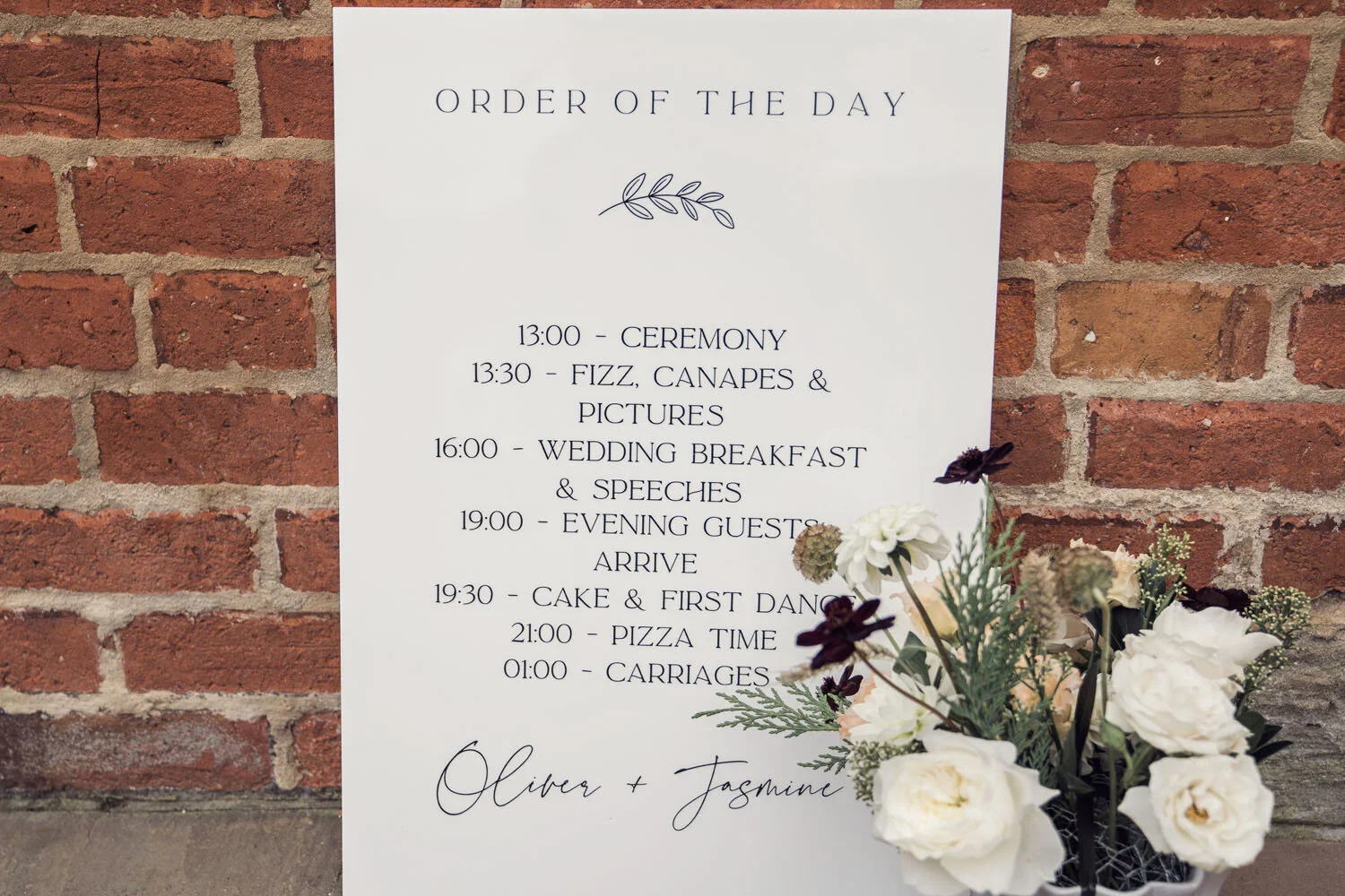 Signage & Props — white fern weddings