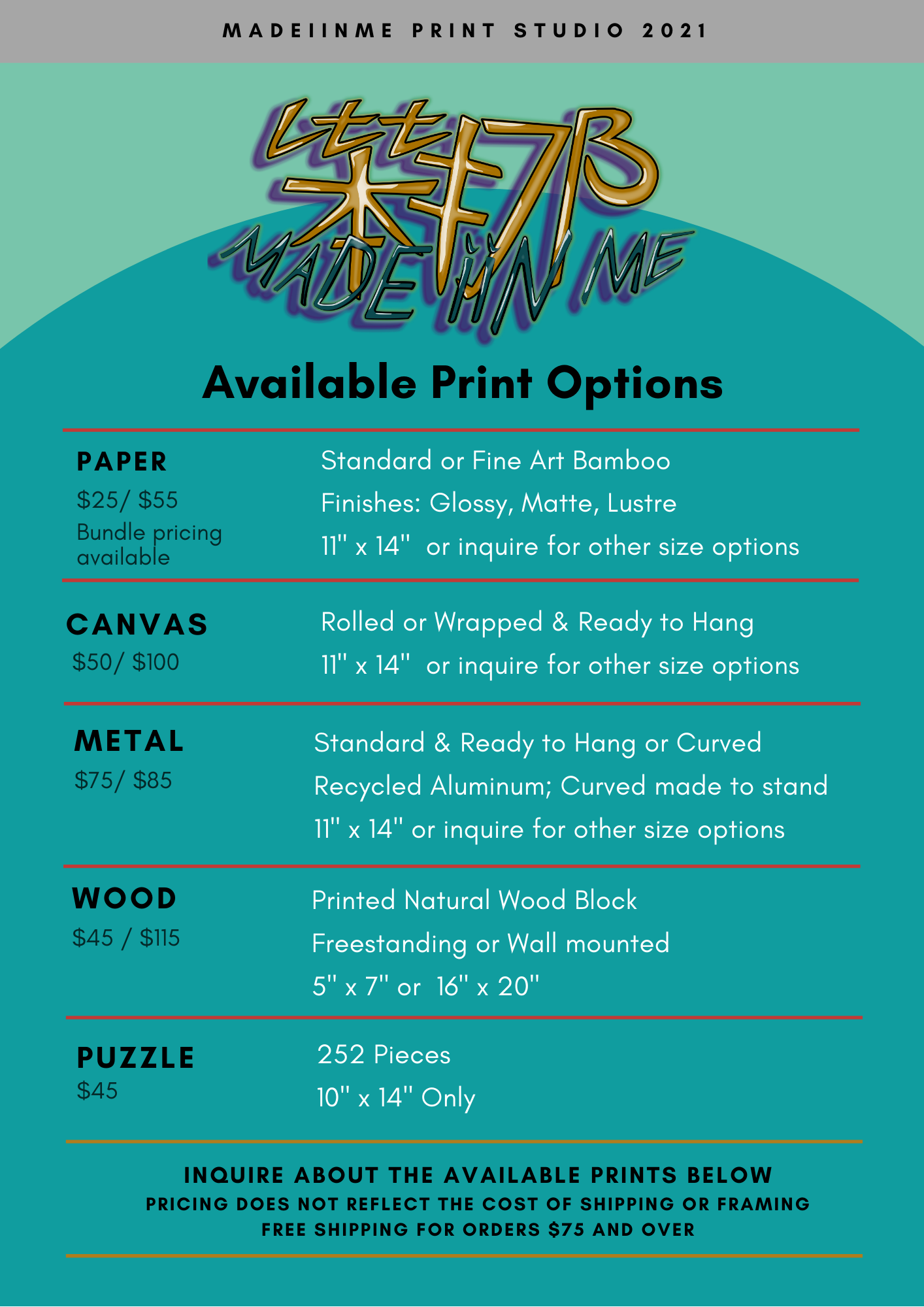 The Gallery — MADEiiNME By Chyna