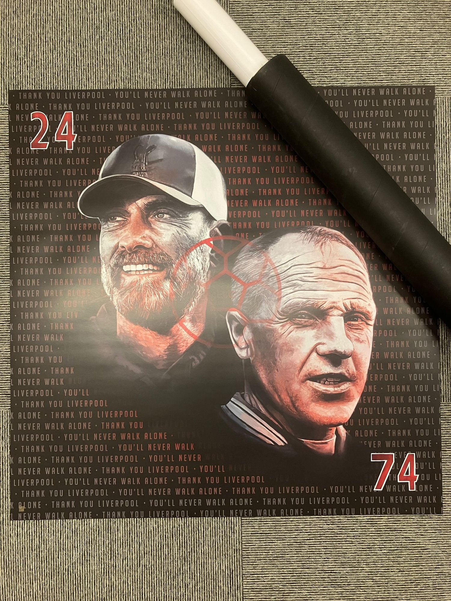 Beyond Lies More Deluxe Poster — Ice Gallery