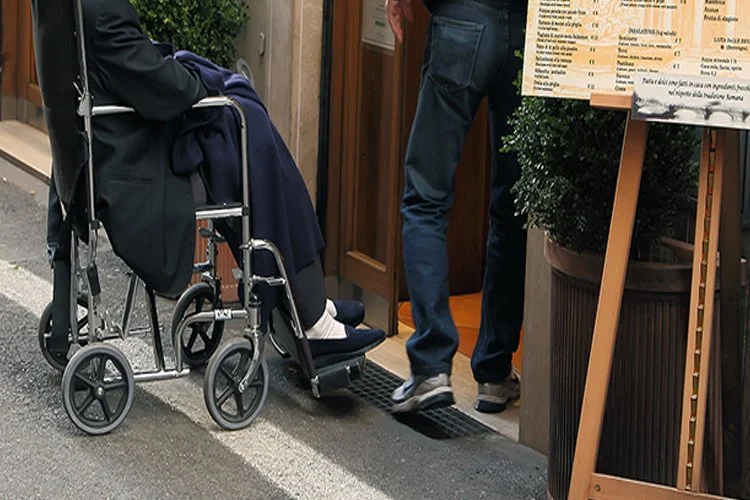 Doorway Threshold Handicap Ramps for Wheelchairs and Scooters — Elev8 ...