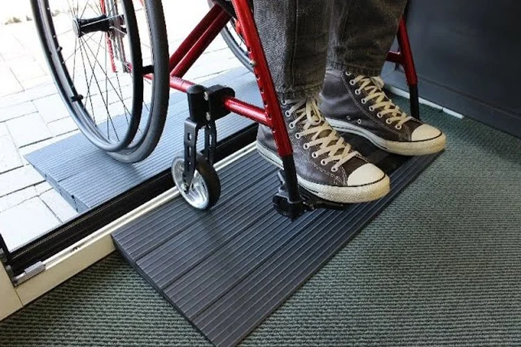 Doorway Threshold Handicap Ramps for Wheelchairs and Scooters — Elev8 ...