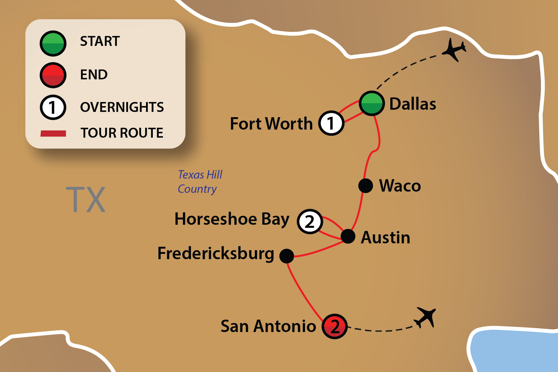 Texas — Landmark Tours | Inclusive Guided Tours & Vacations