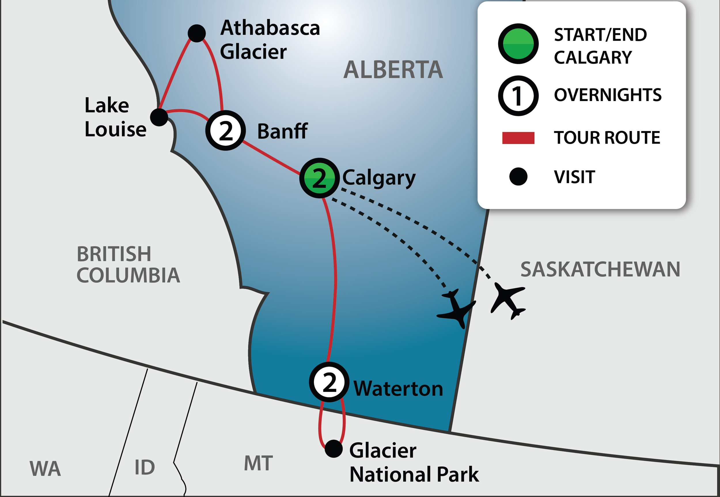 Canadian Rockies & Glacier National Park — Landmark Tours | Inclusive ...