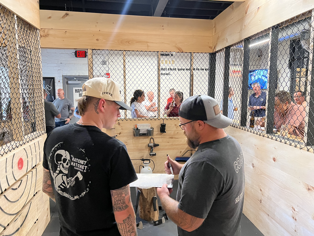 Axe Throwing Session Info & Pricing — The Ratchet Hatchet