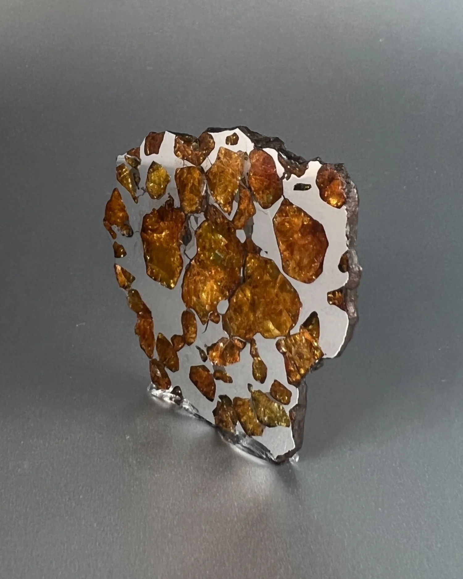 Meteorite Muonionalusta Sweden - GemologyGeek® | Rare Gemstones and ...