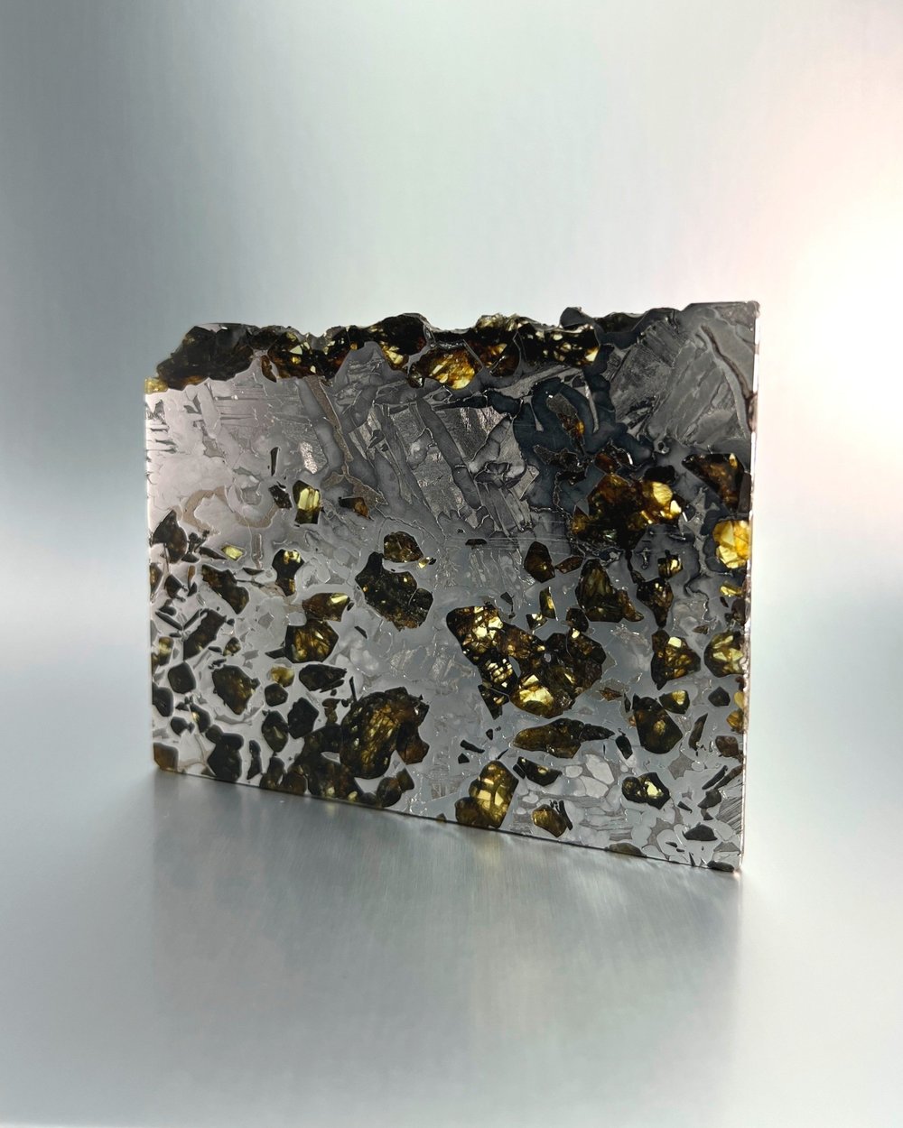 Meteorite Stony Iron Russia - GemologyGeek® | Gemstones, Diamonds and ...