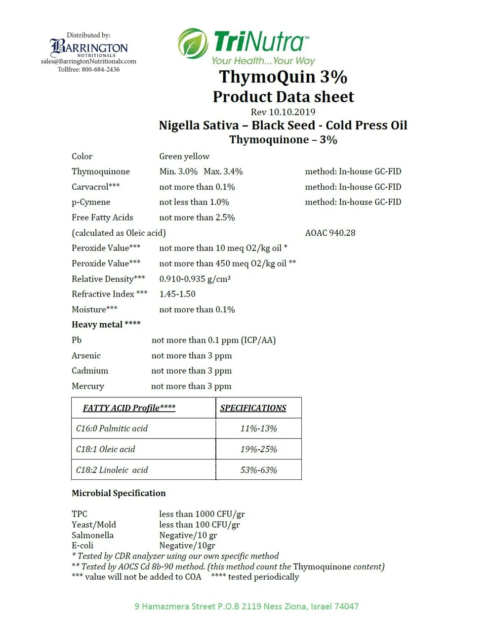 ThymoQuin™ — Barrington Nutritionals