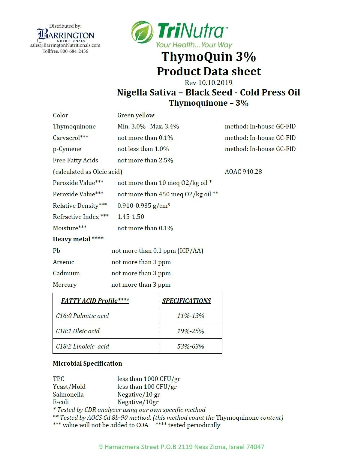 ThymoQuin™ — Barrington Nutritionals