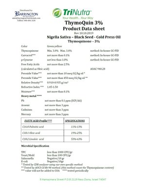 ThymoQuin™ — Barrington Nutritionals