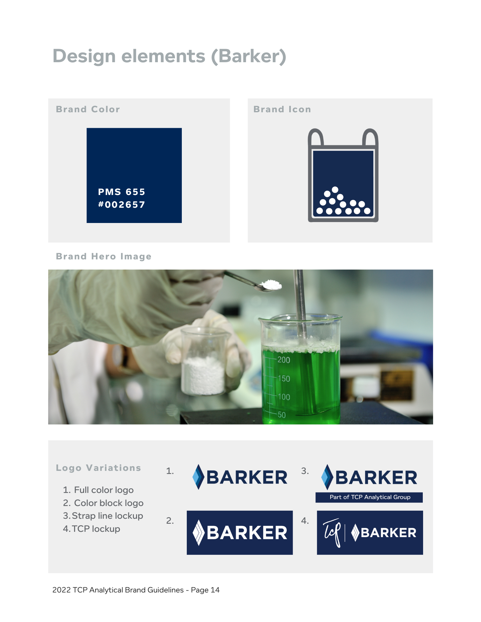 Brand Toolkit — TCP Analytical, LLC