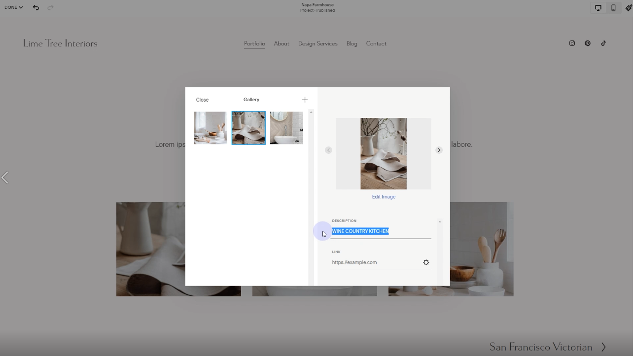 Squarespace Interior Design Portfolios — Tina Flint Studio