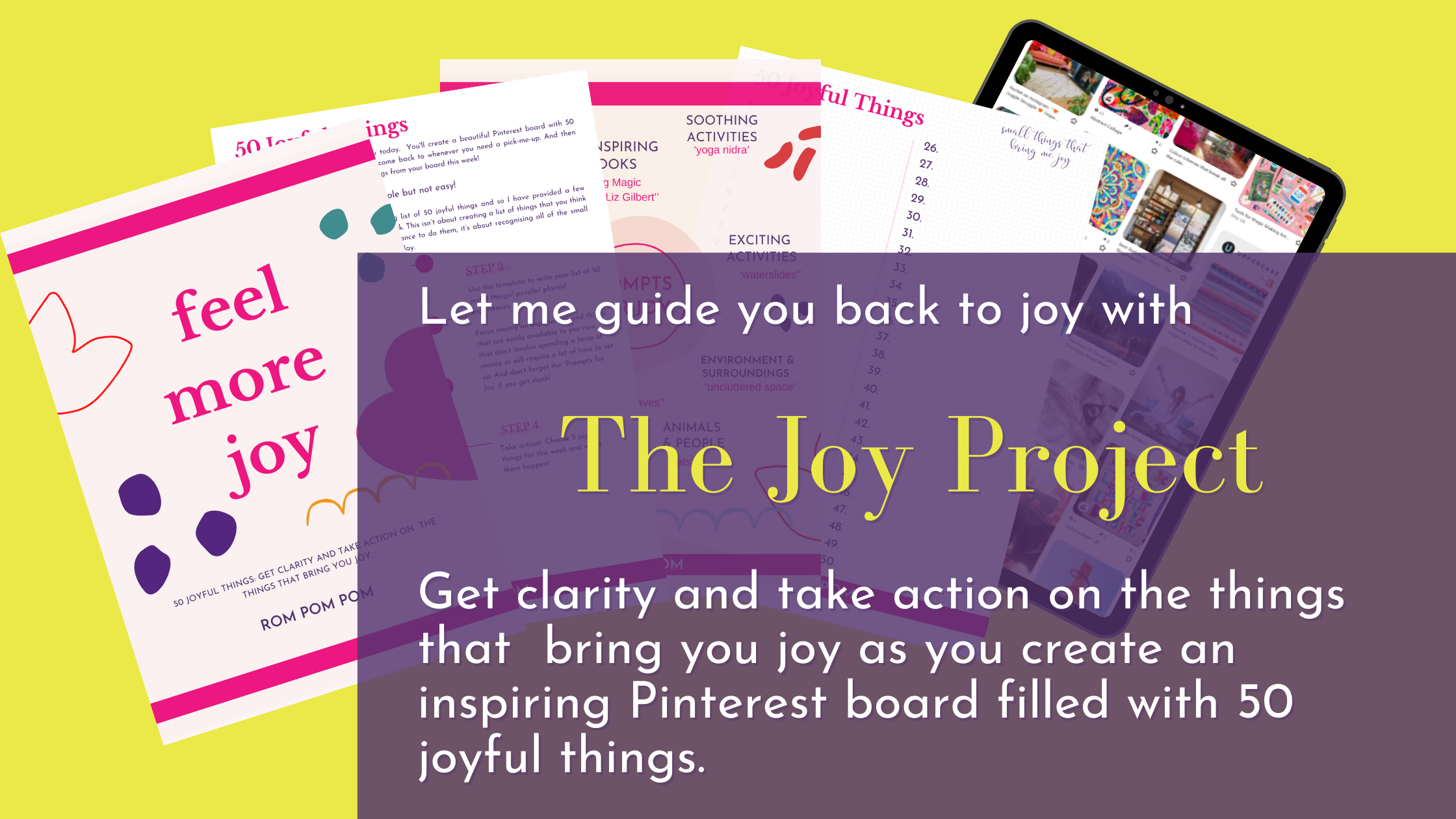 Feel more joy and reignite your inner spark! — ROM POM POM