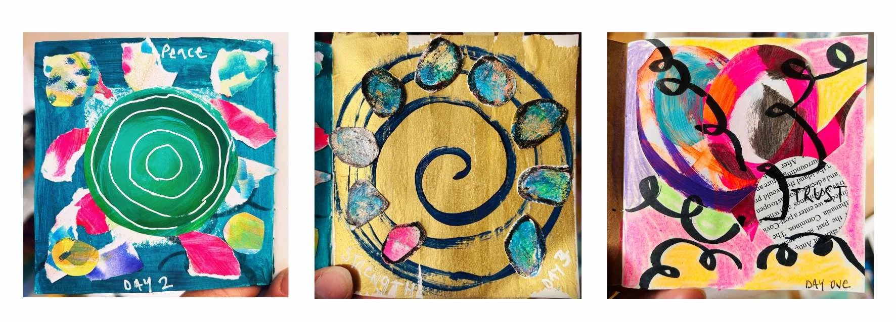 A Creative Invitation: 5-Minute Daily Intentional Art-Making — ROM POM POM
