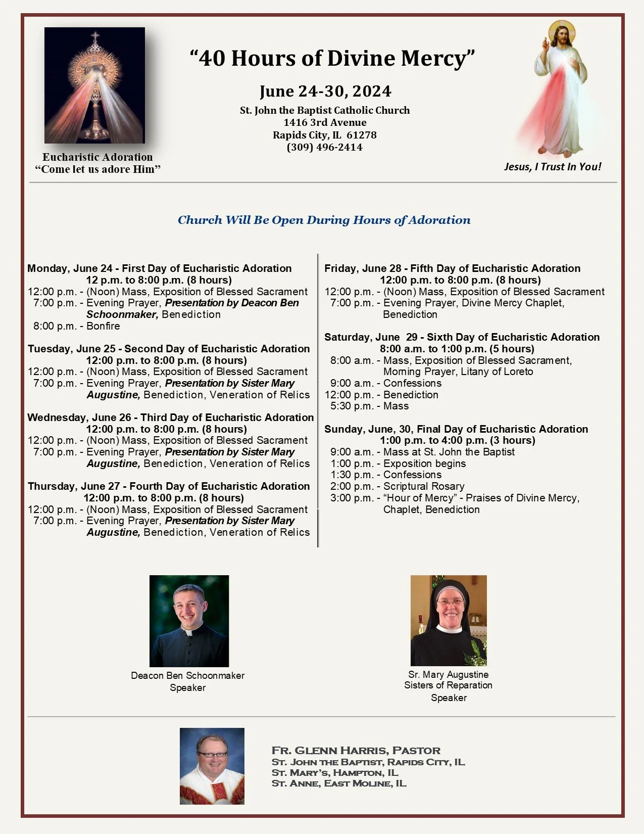 40 Hours — Catholic Quad Cities