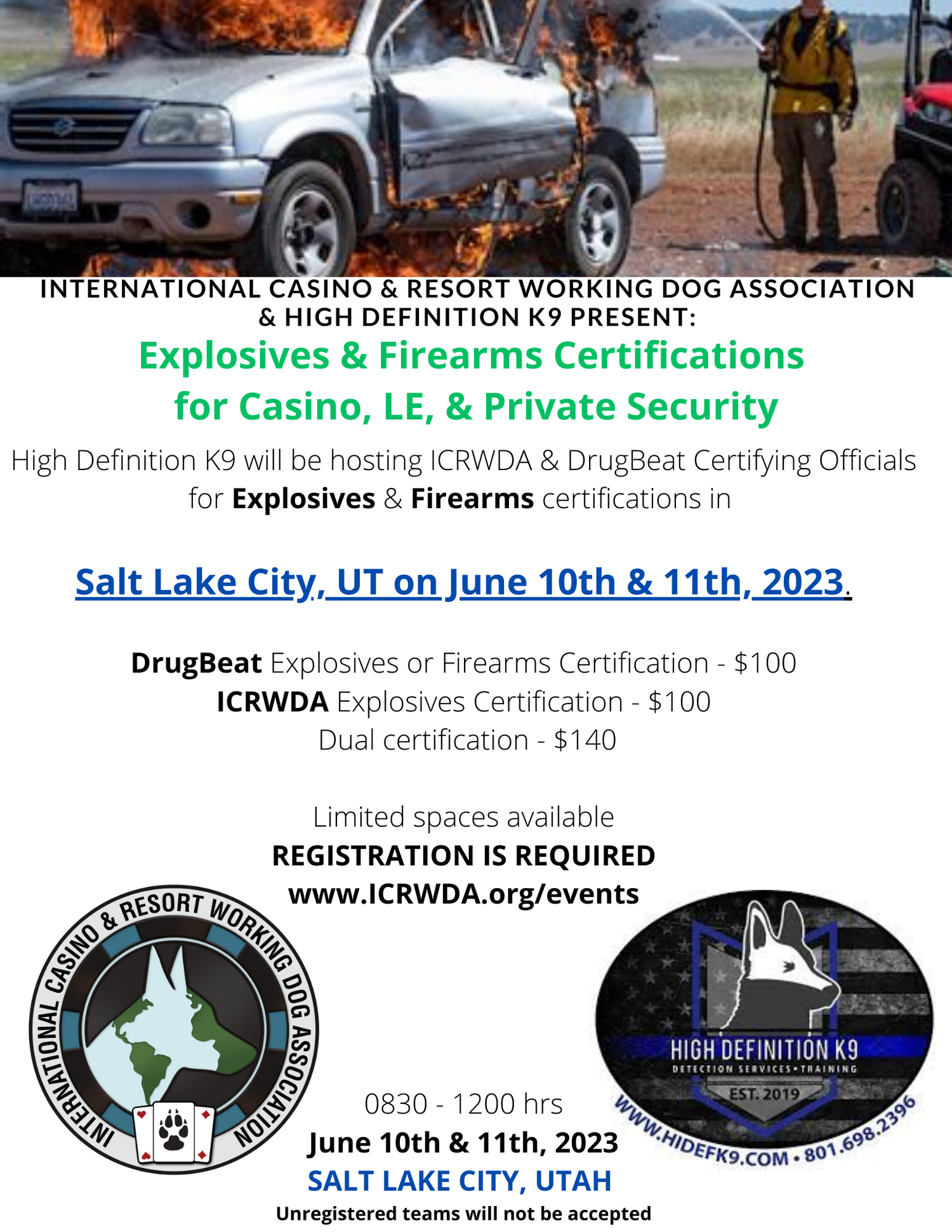 ICRWDA Training Opportunities — ICRWDA