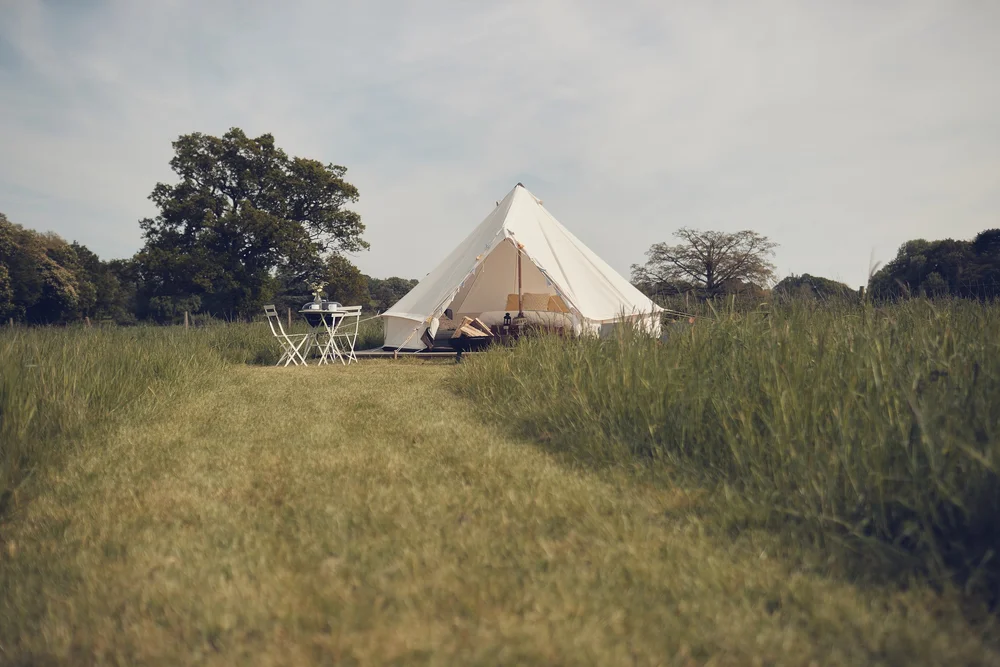 Glamping During Our Events | At Home Farm