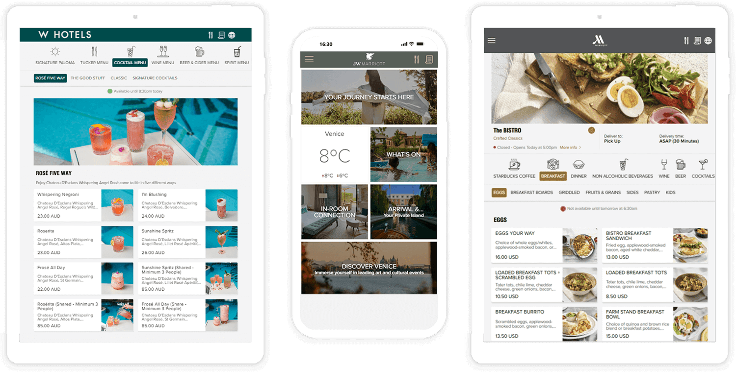 Marriot Mobile Dining - IRIS Solutions