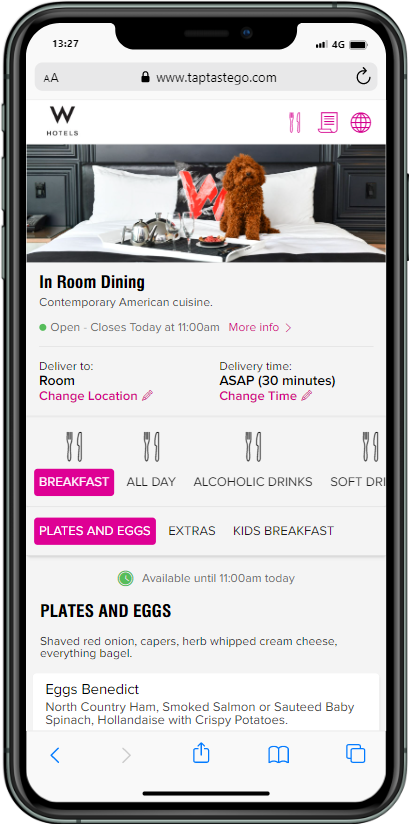 W Boston - Case Study - Mobile Dining