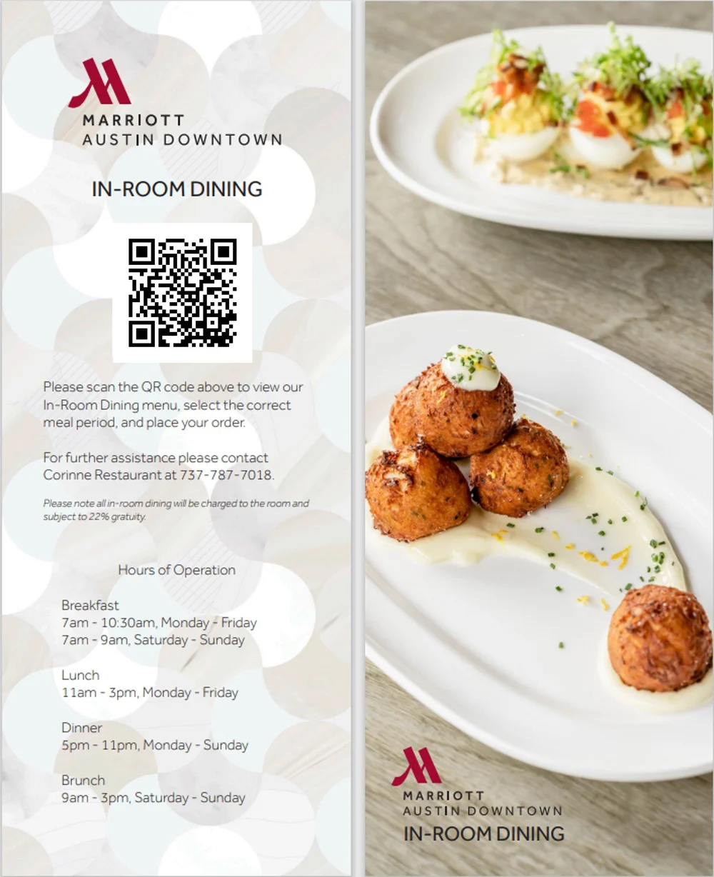 Austin Marriott Downtown (White Lodging)- IRIS mobile ordering
