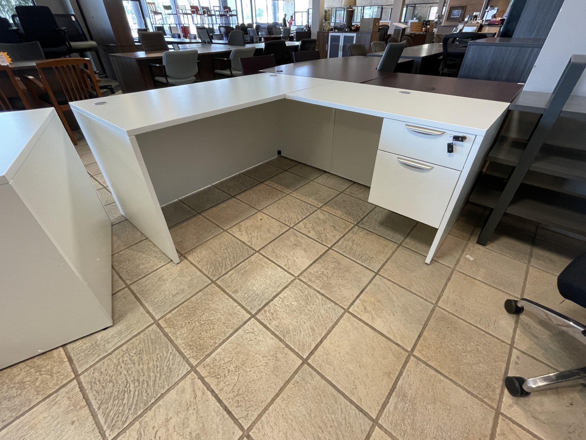 New L-Shape Desk (In-Stock) — Used Office Furniture Connection