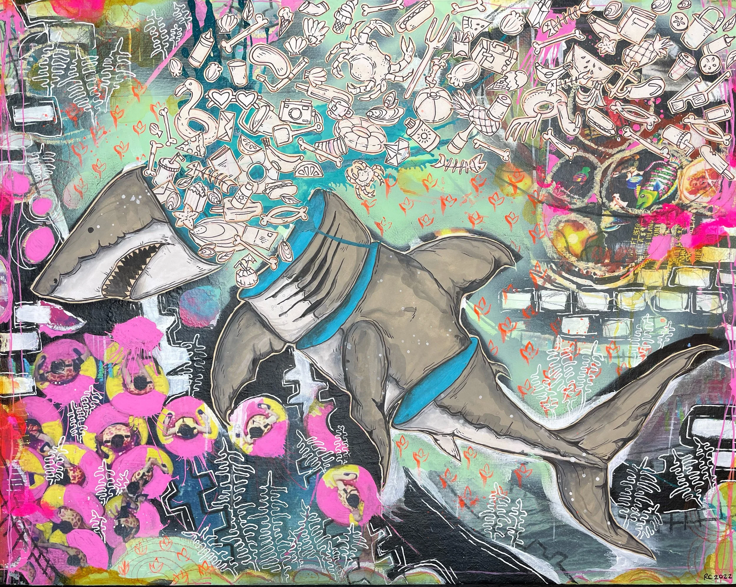 Mixed Media — By Bun