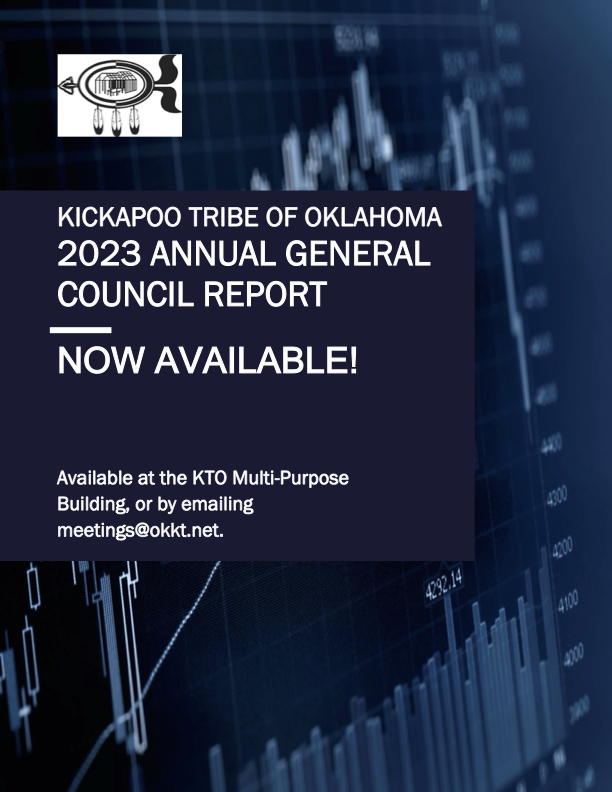 Announcement Content — Kickapoo Tribe of Oklahoma