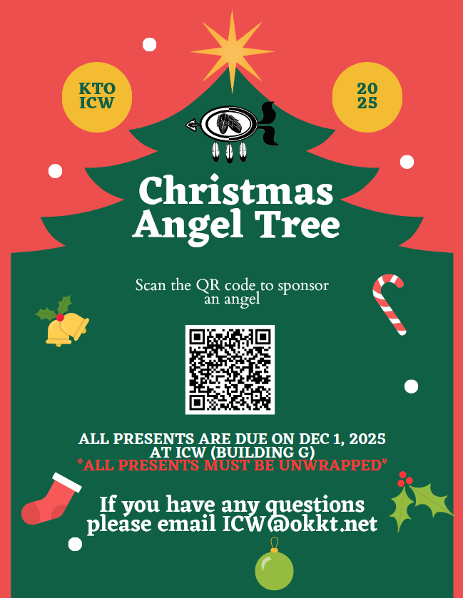 ICW Christmas Angel Tree — Kickapoo Tribe of Oklahoma