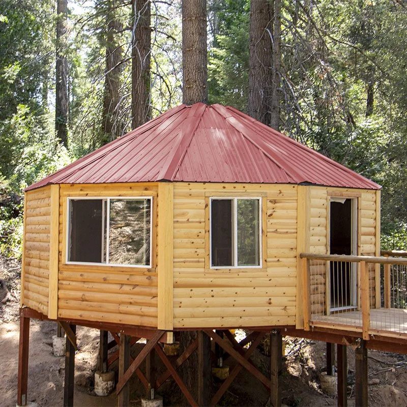 Hard-sided Yurt Cabins — Lonesome Yurts & Treehouses