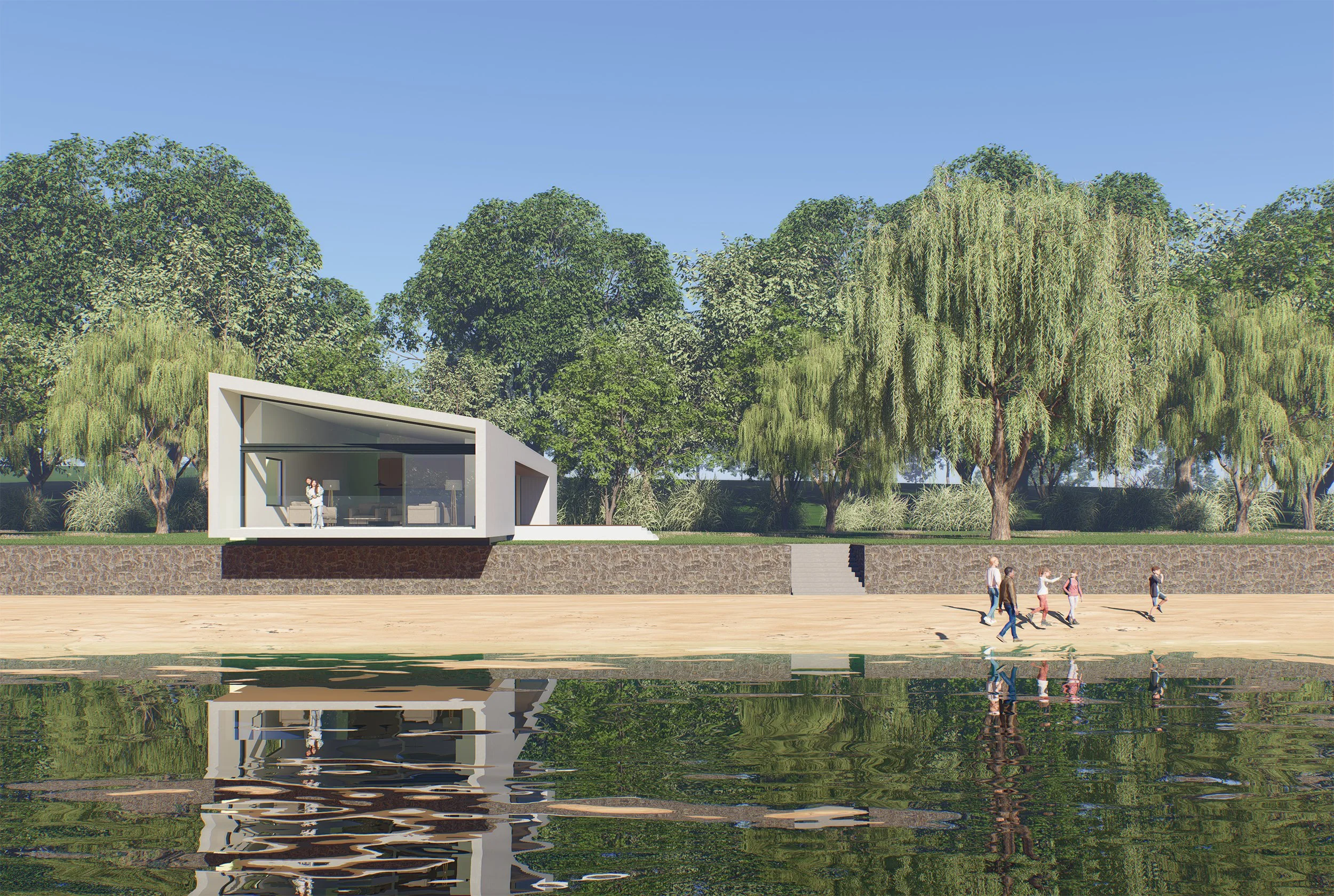Riverside Cottages — Tsai Design Studio