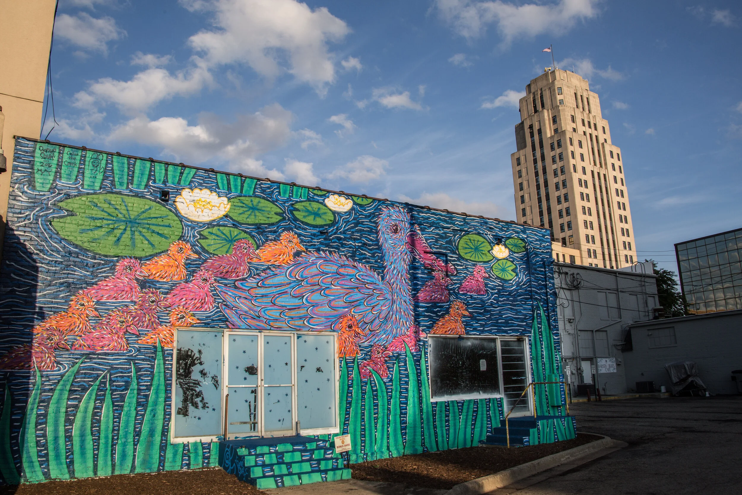 Foster The People Supermodel Mural