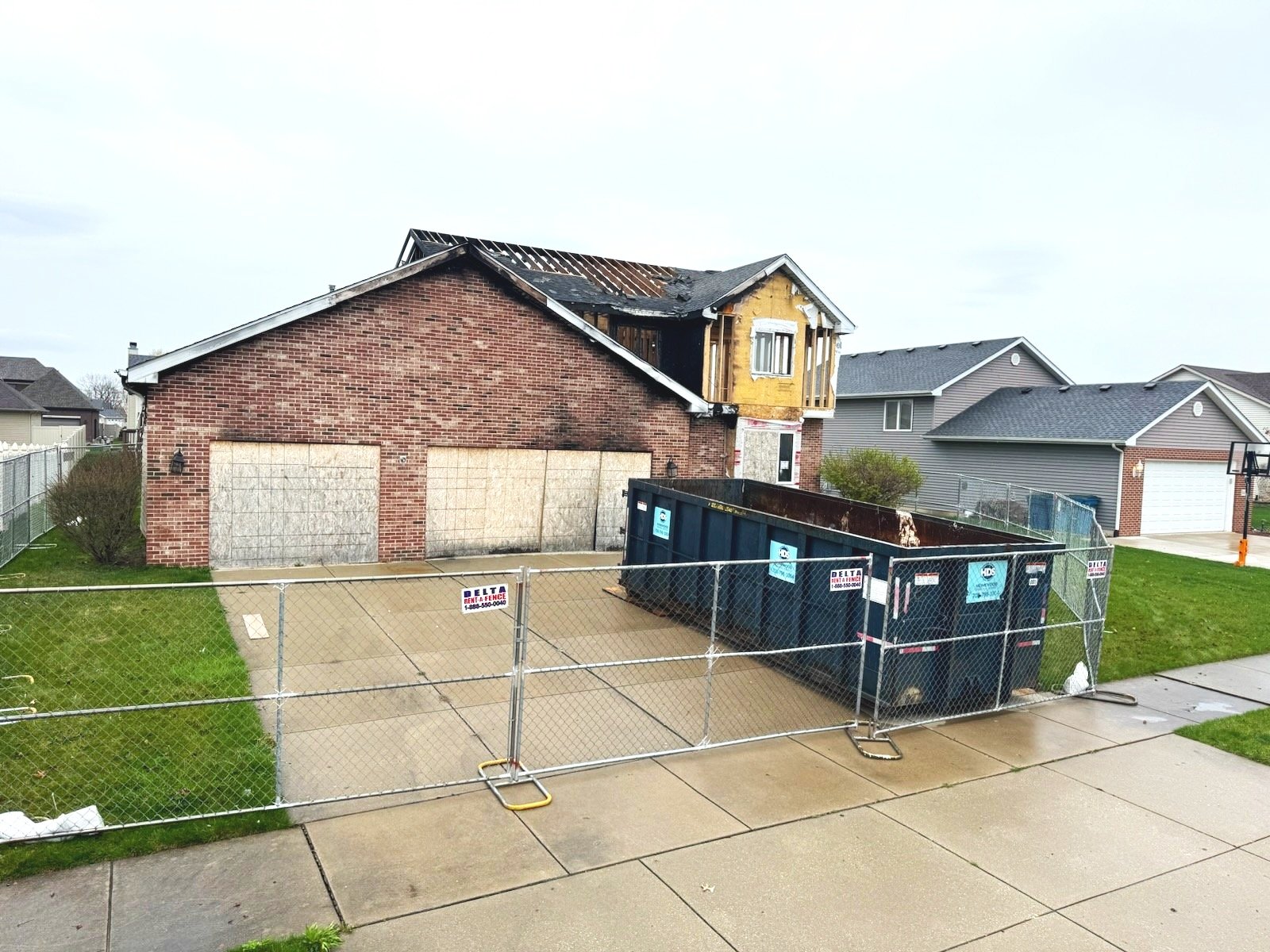 Chicago Residential & Construction Fence Rentals | Delta