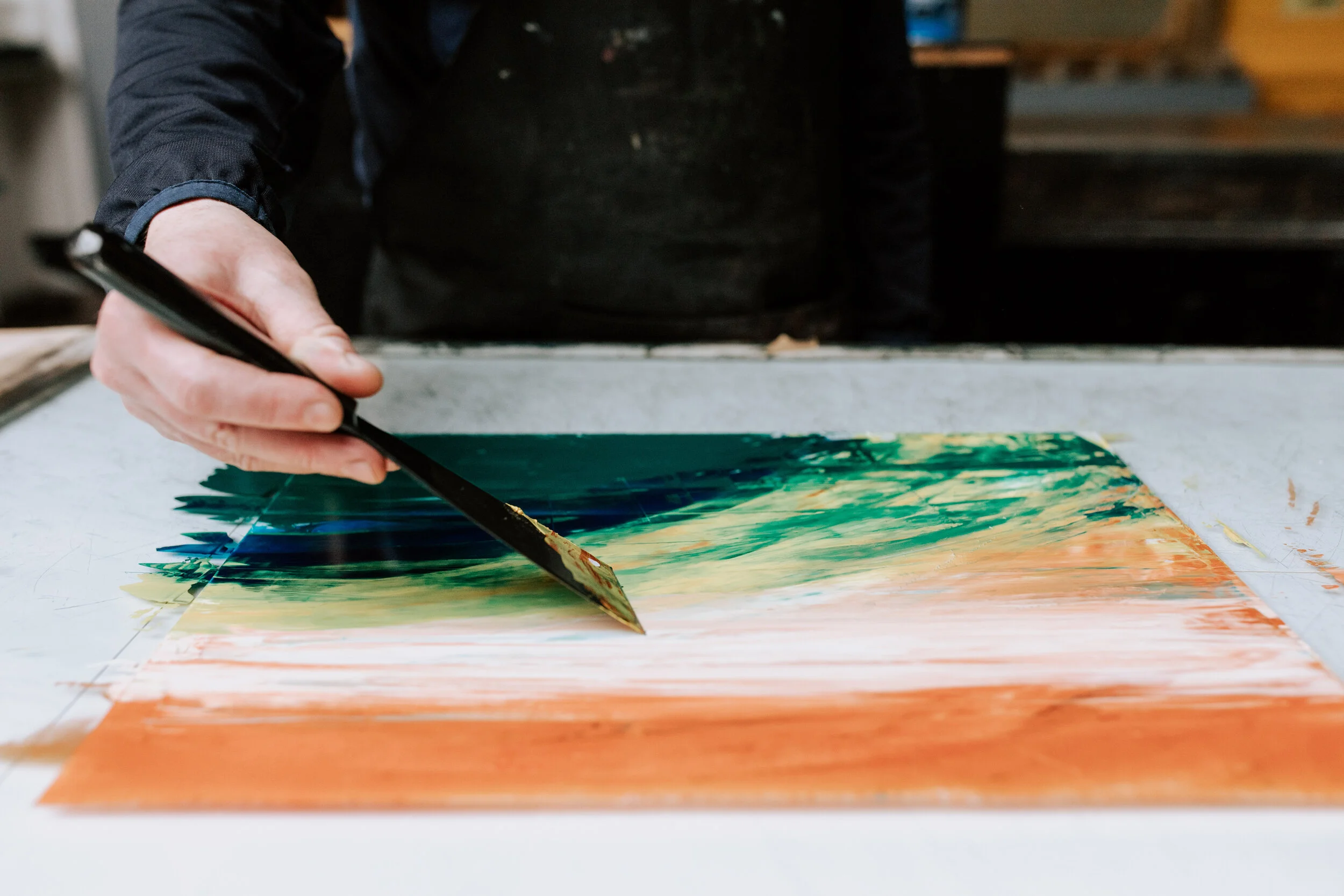 Monoprinting/monotype — Belfast Print Workshop