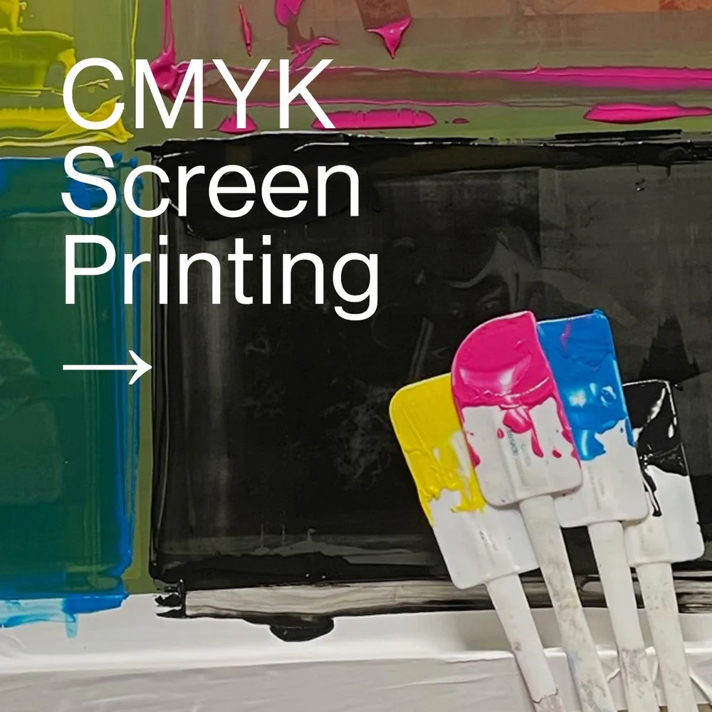 CMYK Screen Printing - Four week class with Declan Byrne — Belfast ...