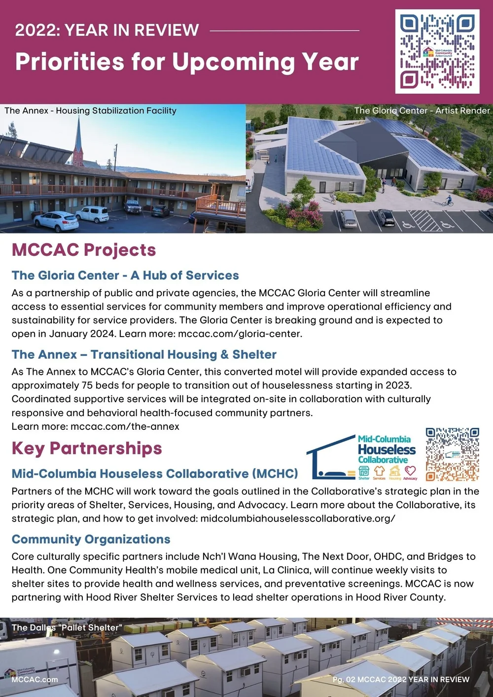 Data & Reports — Mid Columbia Community Action Partnership