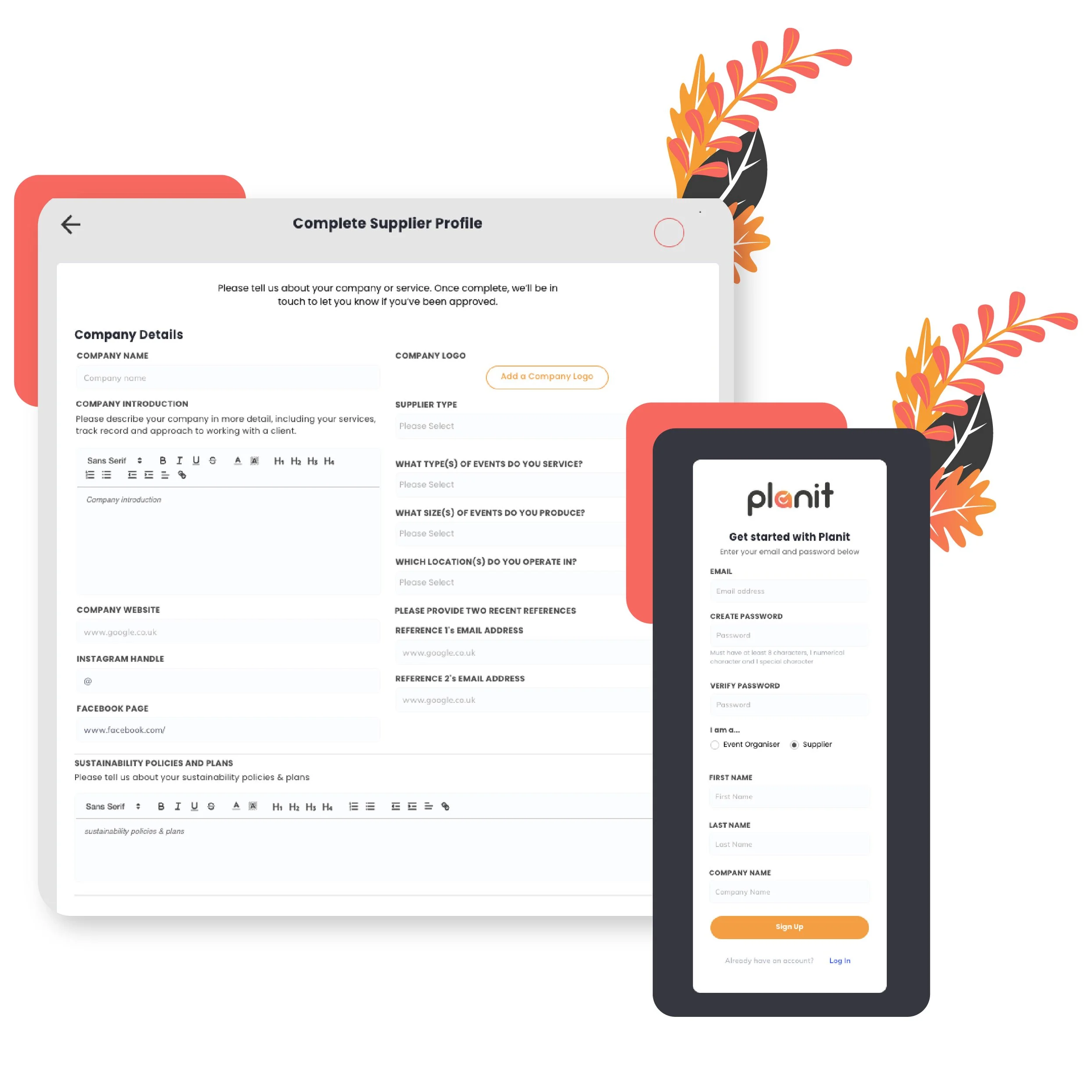 Online Event Planning and Management Platform | PlanIt