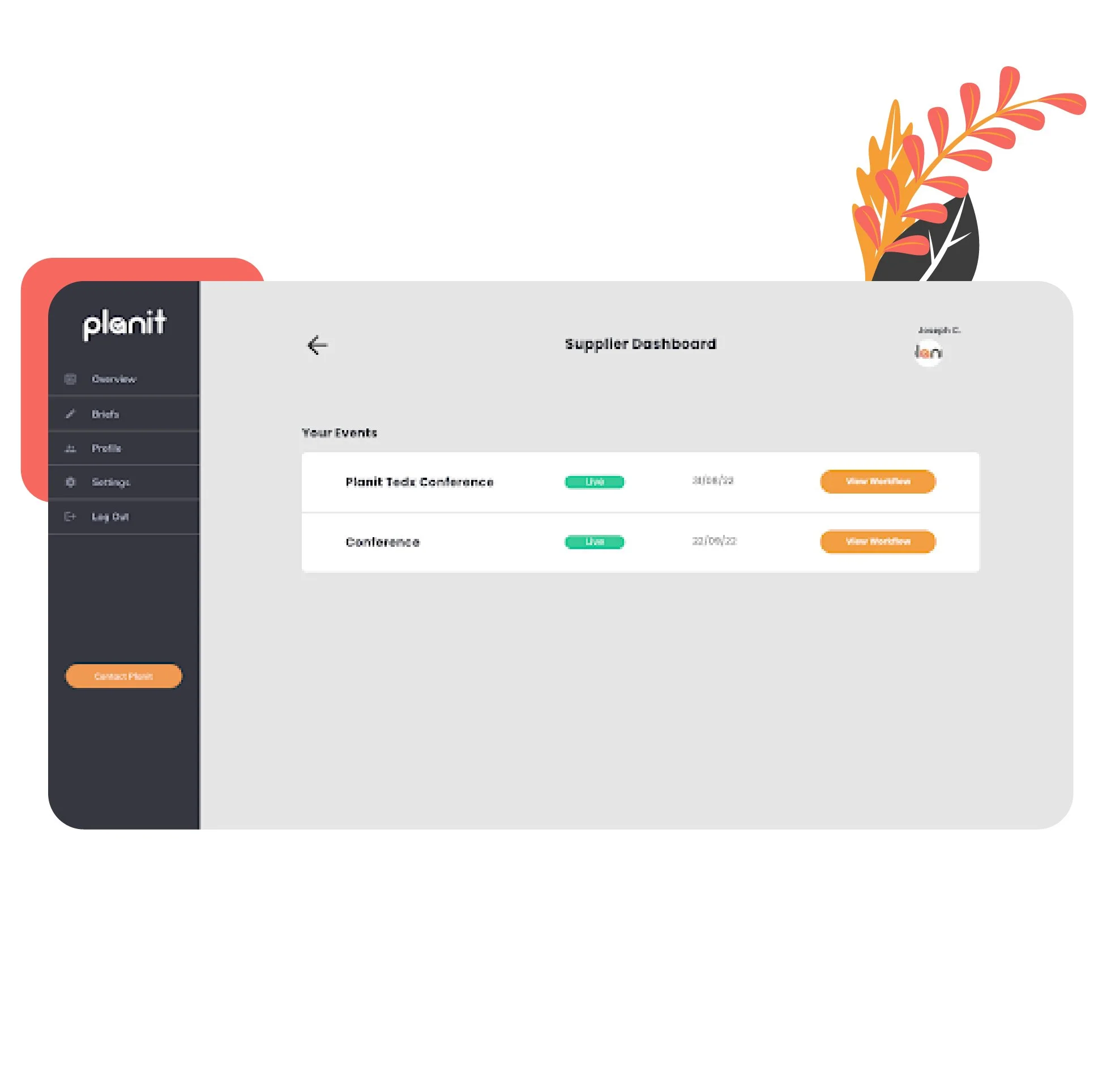 Online Event Planning and Management Platform | PlanIt