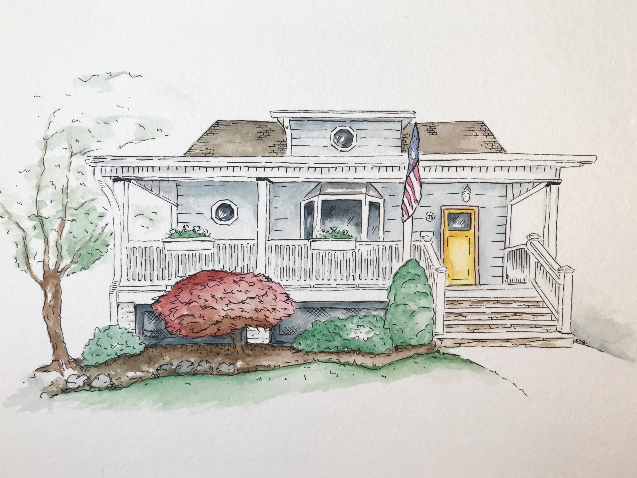 Custom Home and Building Portraits — Sarah Davida