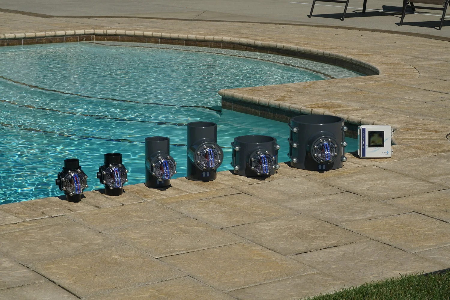 FlowVis flow meter — H2Flow Controls