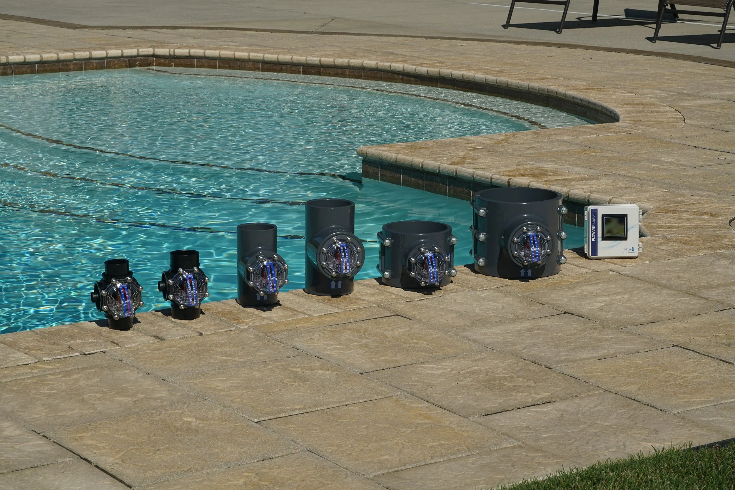 FlowVis flow meter — H2Flow Controls