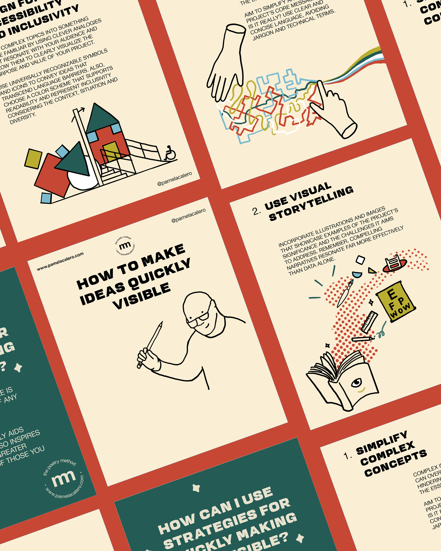 Making ideas quickly visible ensures that your key visuals will not ...