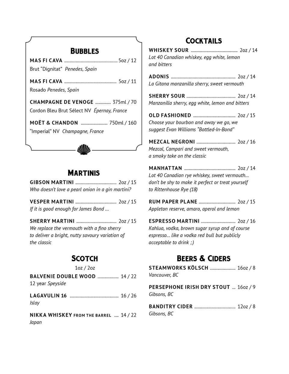 The Station in Gibsons Landing