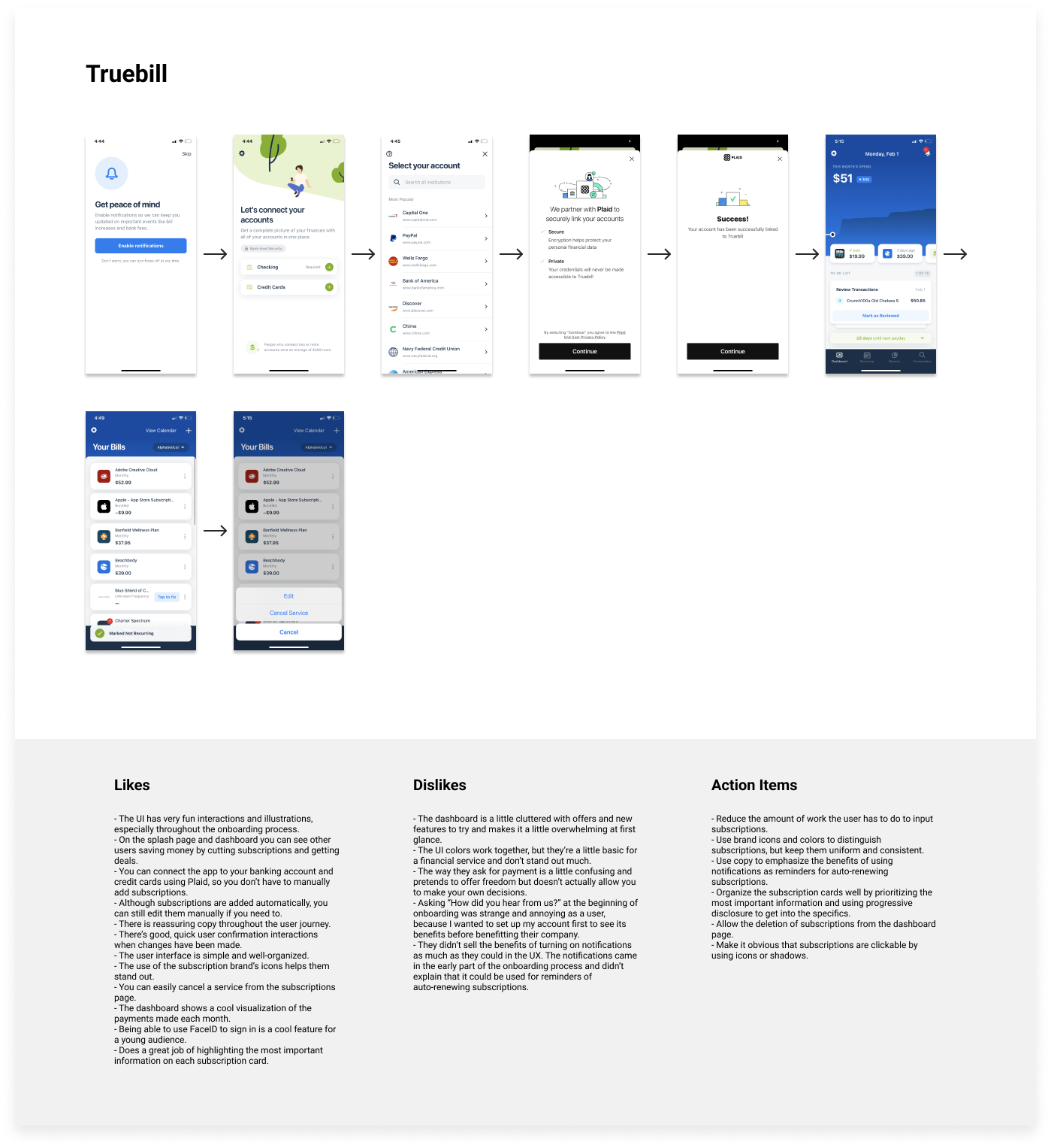 Dependabill - Mobile UX/UI Design — Austin Lindner | UX Writer & Designer