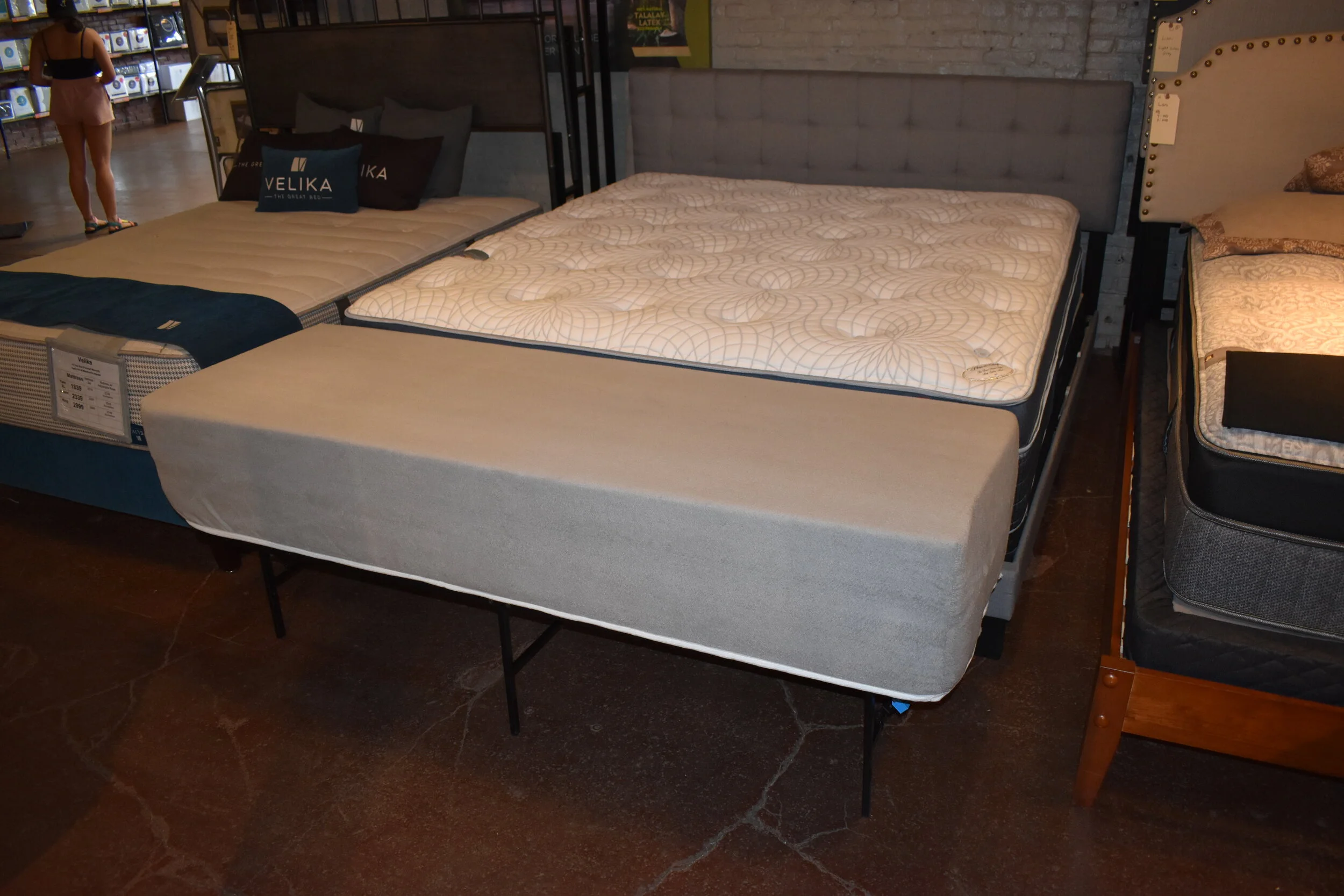 Dog Bed Mattress Extender - Customized Elevated Dog Bed for Human Mattress