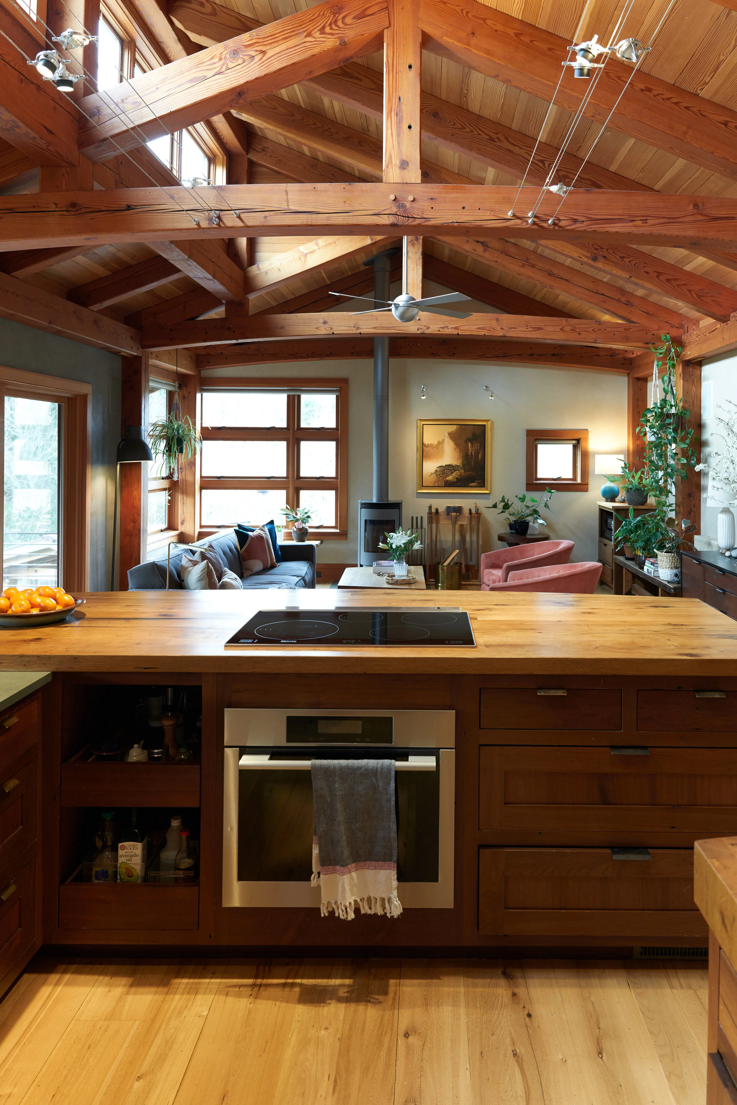 Clay Plaster Timberframe — Traditional Natural Plaster Co.