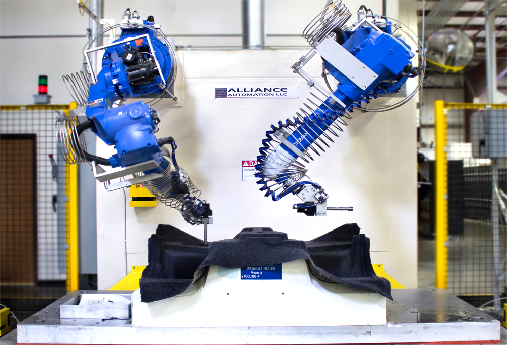 Robotic Waterjet Systems — Alliance Automation - Flint, MI