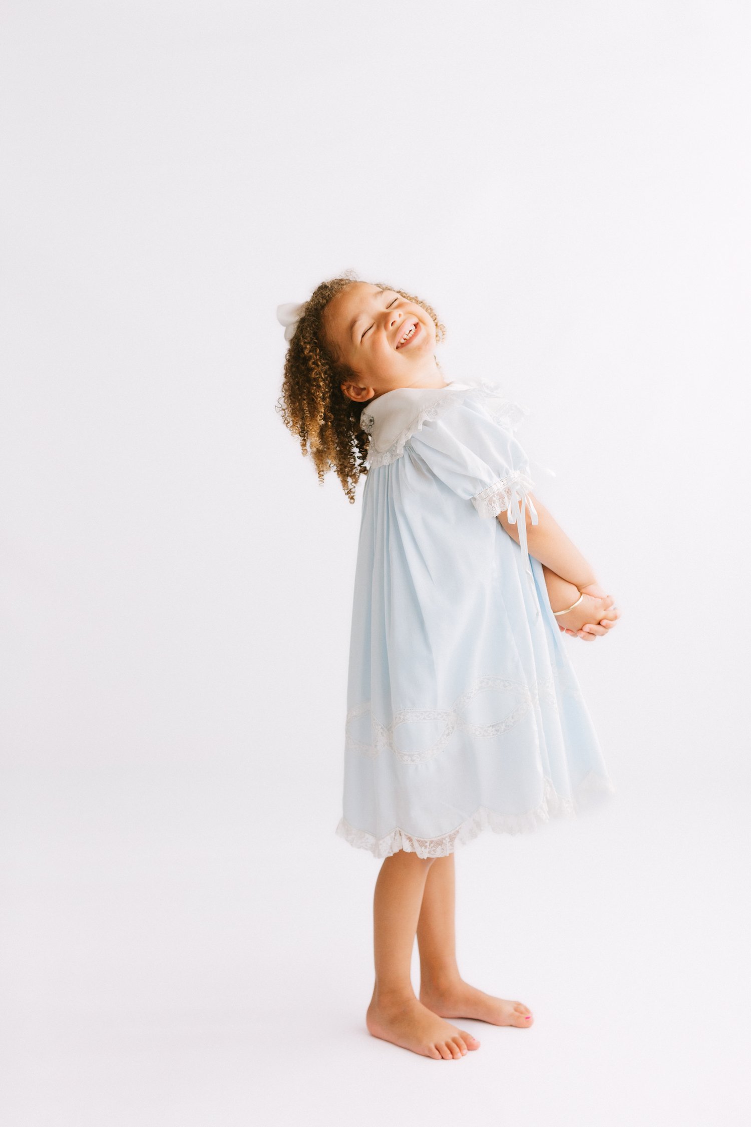 Knoxville Child Studio Portraits | Daughter Recreating an Heirloom ...