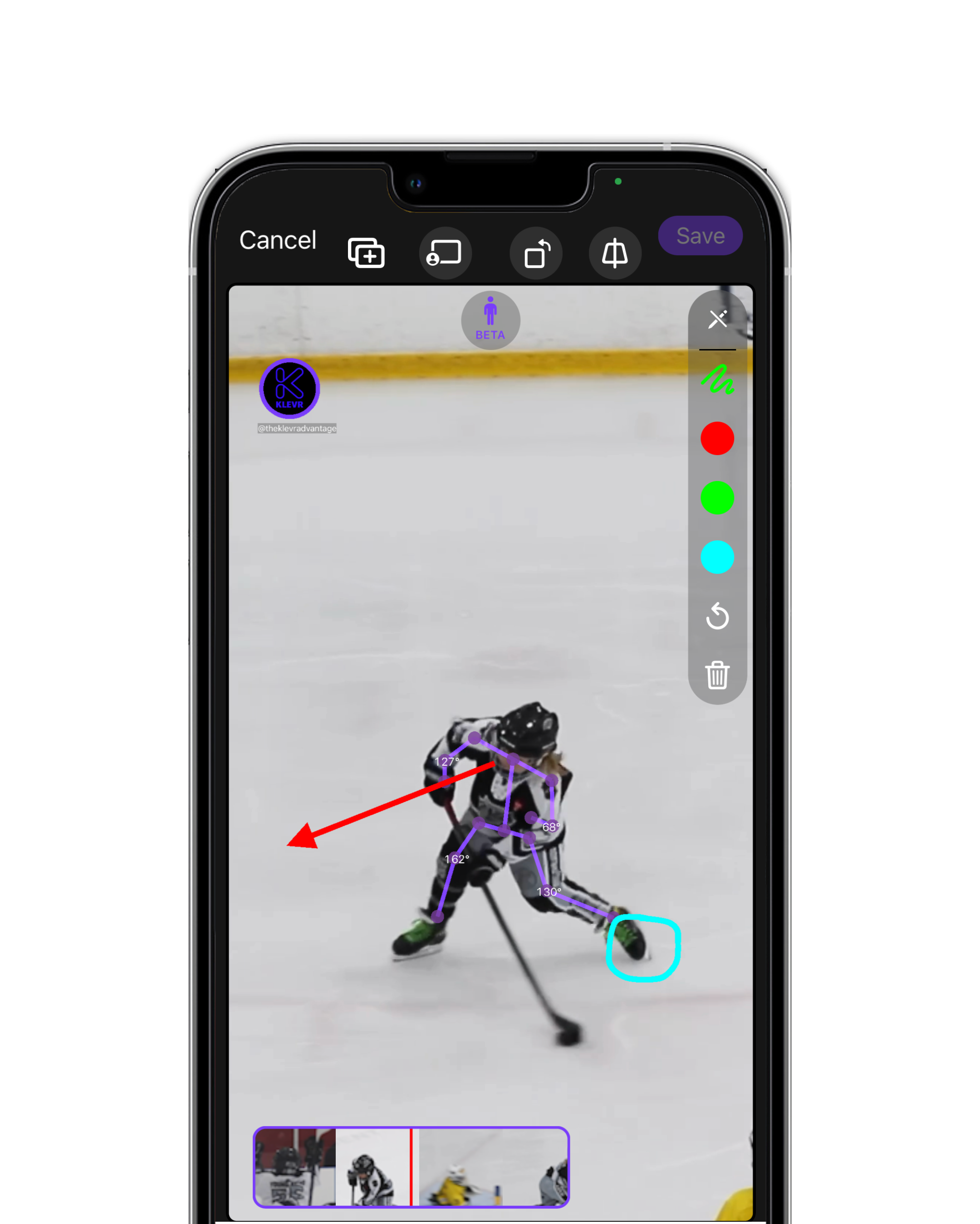 Klevr - Sports App For Video Sharing and Analysis